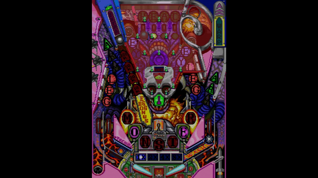 Super Pinball Action (TECMO, 1991) Mame [Monster] - YouTube