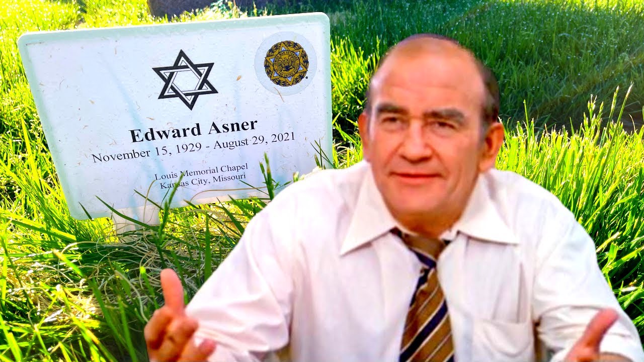 MARY TYLER MOORE TV Show Actor ED ASNER's Gravesite In Kansas City ...