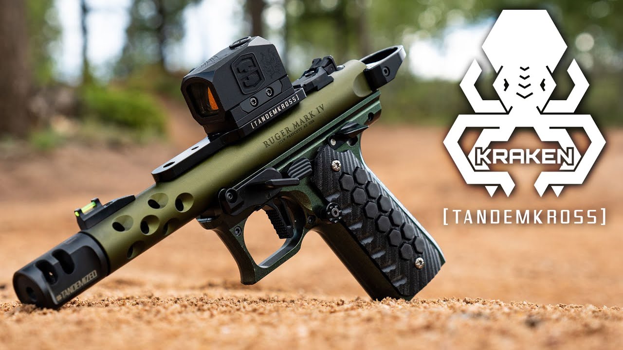 The Cthulhu Grip Frame for Ruger Mark IV & 22/45 - YouTube