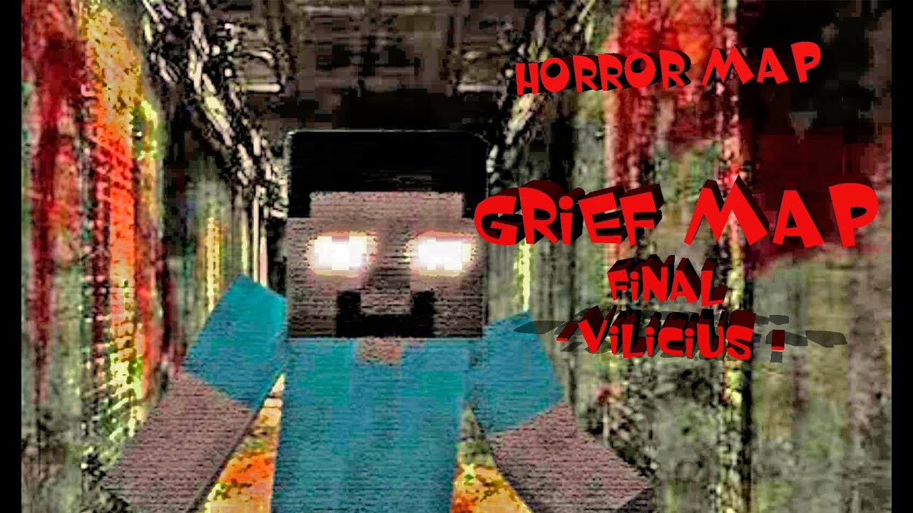 MINECRAFT - FINAL ¡El mejor mapa de miedo de Minecraft! Grief Map 2/2 ...