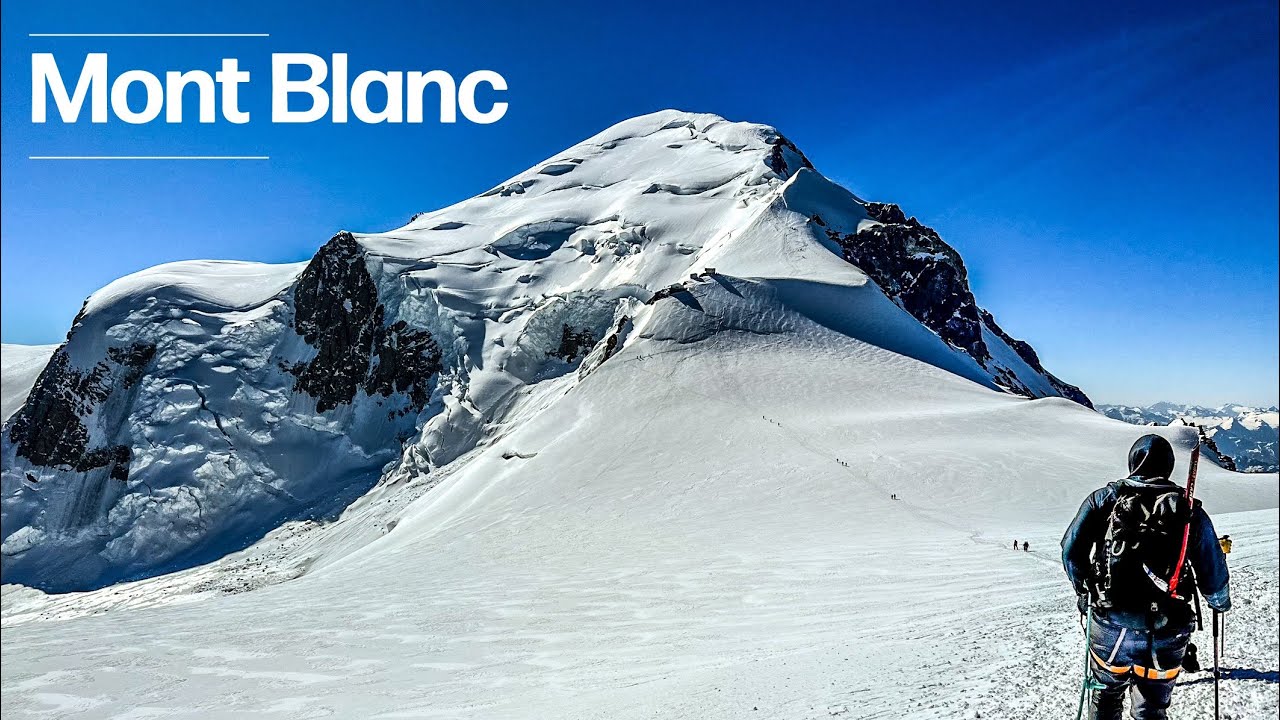Mont Blanc via Gouter Route - July 2023 - YouTube