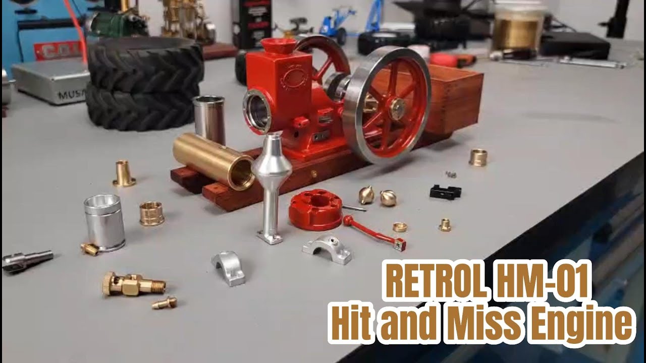 Assemble The First Retrol Hm 01 Hit And Miss Engine Enginediy Youtube