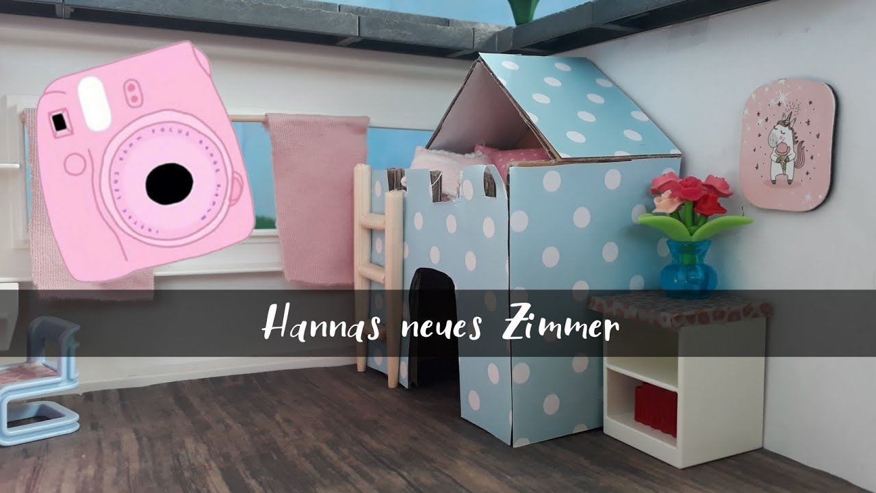 Pimp my Playmobil//Hannas Zimmer//DIY//Familie Bäcker - YouTube