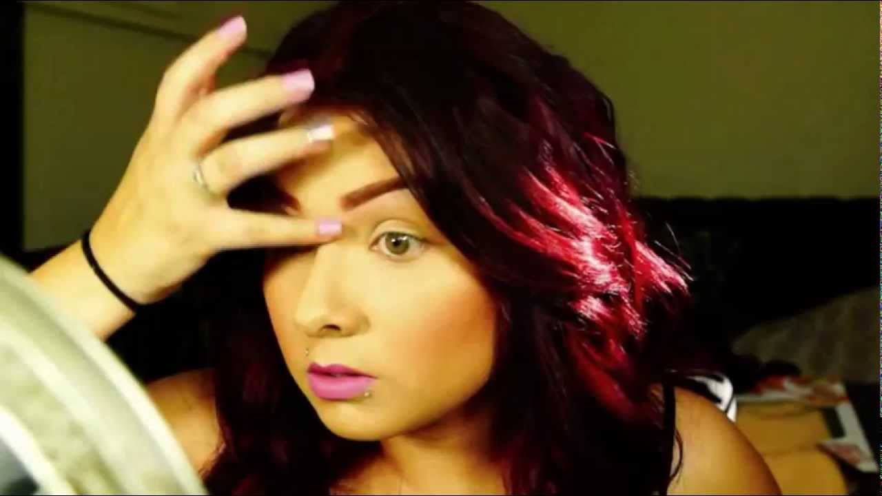 EYEBROWS FOR MY RED HAIR - YouTube