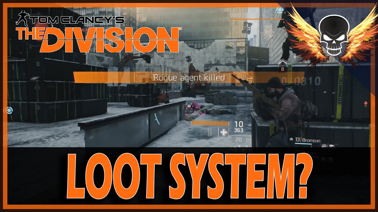The Division loot System Instanced vs Shared - YouTube