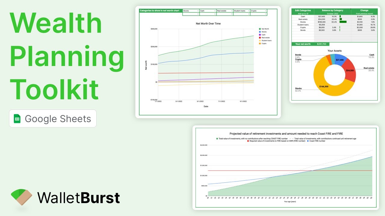 WalletBurst Wealth Planning Toolkit Tutorial - YouTube