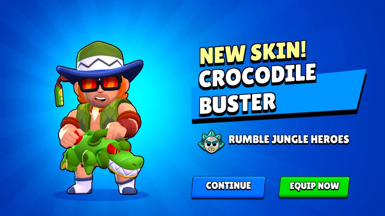 Brawl Stars: Ultimate Flex - Unlocked Every Skin (Crocodile Buster ...