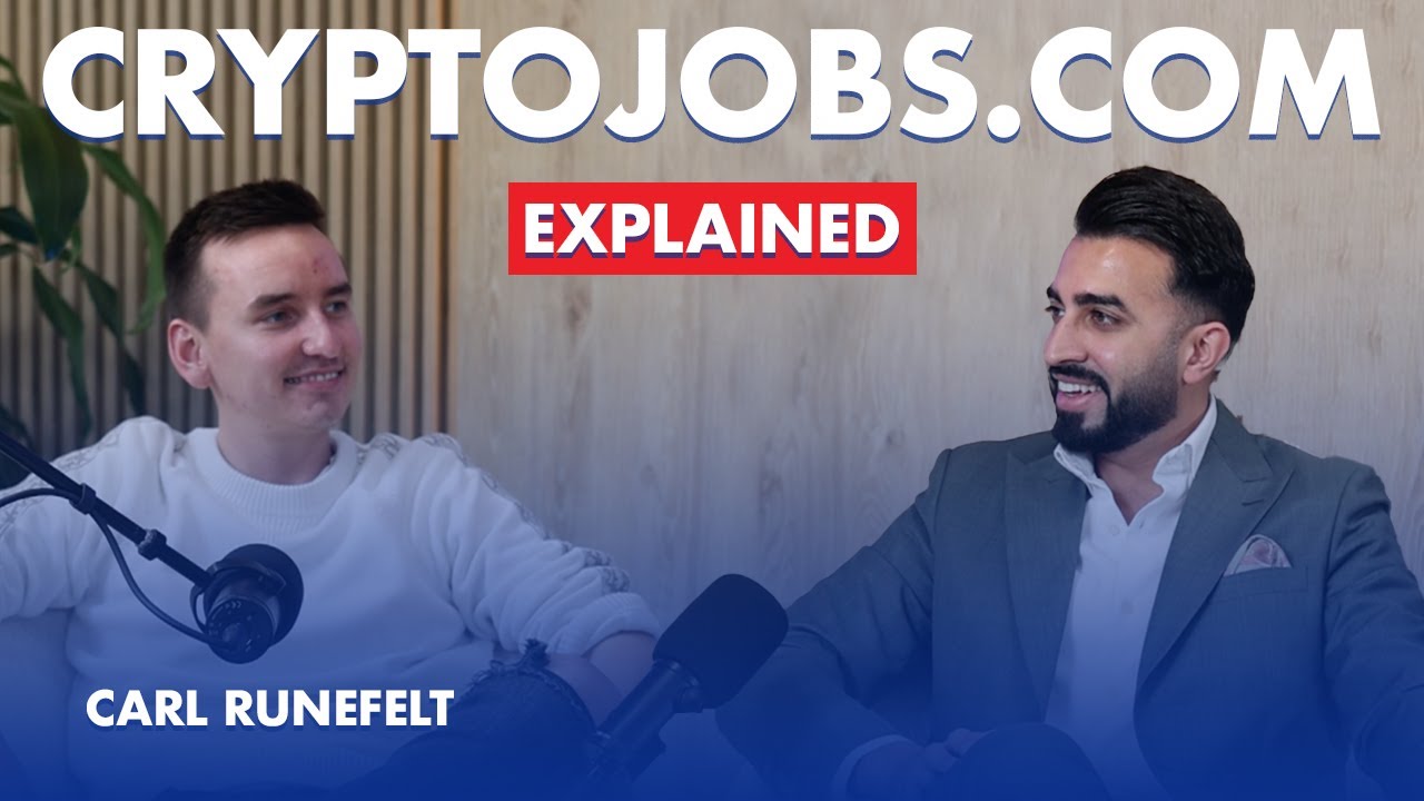 Carl Runefelt discusses why he started cryptojobs.com - YouTube
