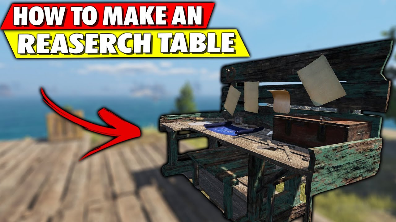 How to make a Research Table in SunkenLand - YouTube