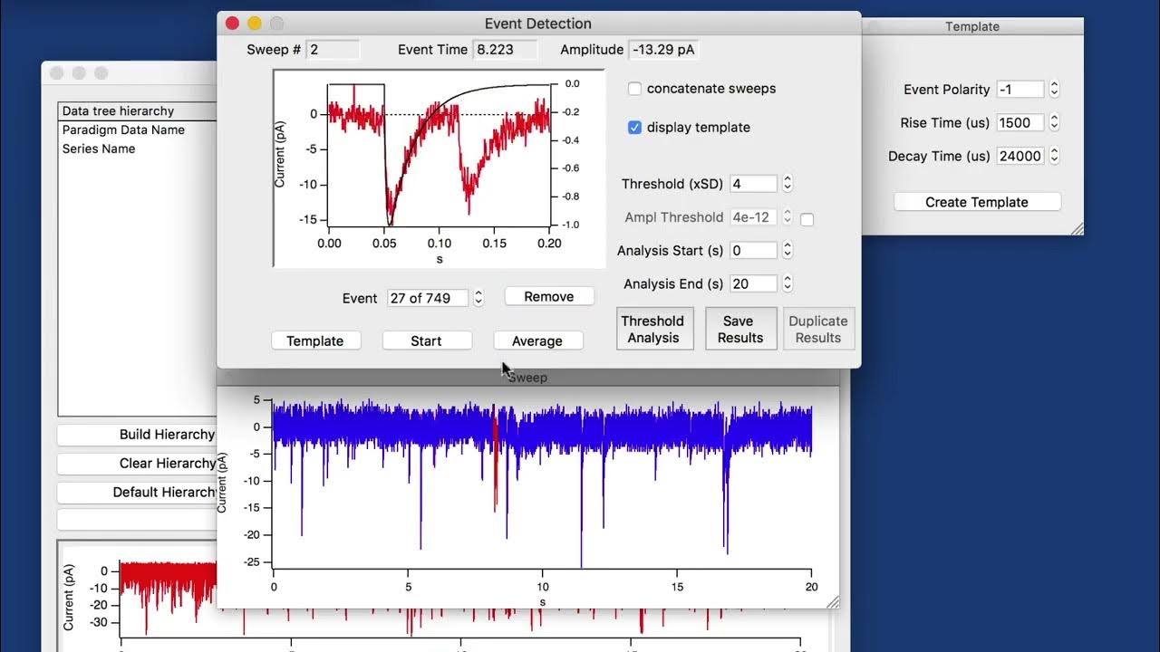 SutterPatch 電生理數據記錄分析軟體功能特色 Application Modules - YouTube