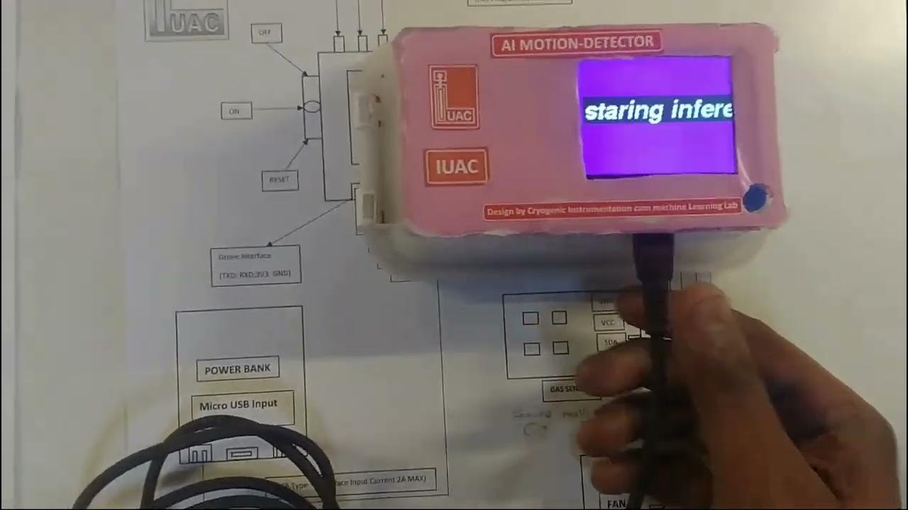 TinyML edgeimpulse XYZ Motion detector using Accelerometer sensor - YouTube
