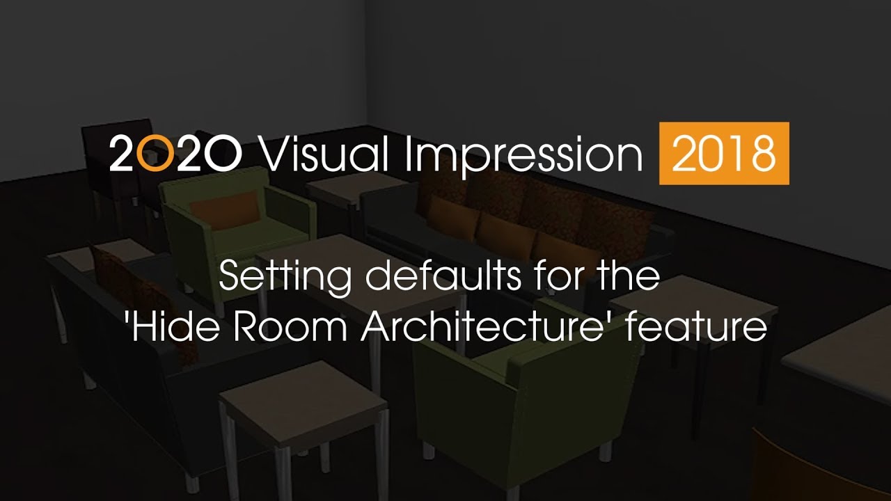 2020 Visual Impression Tip: Setting defaults for the 'Hide Room ...