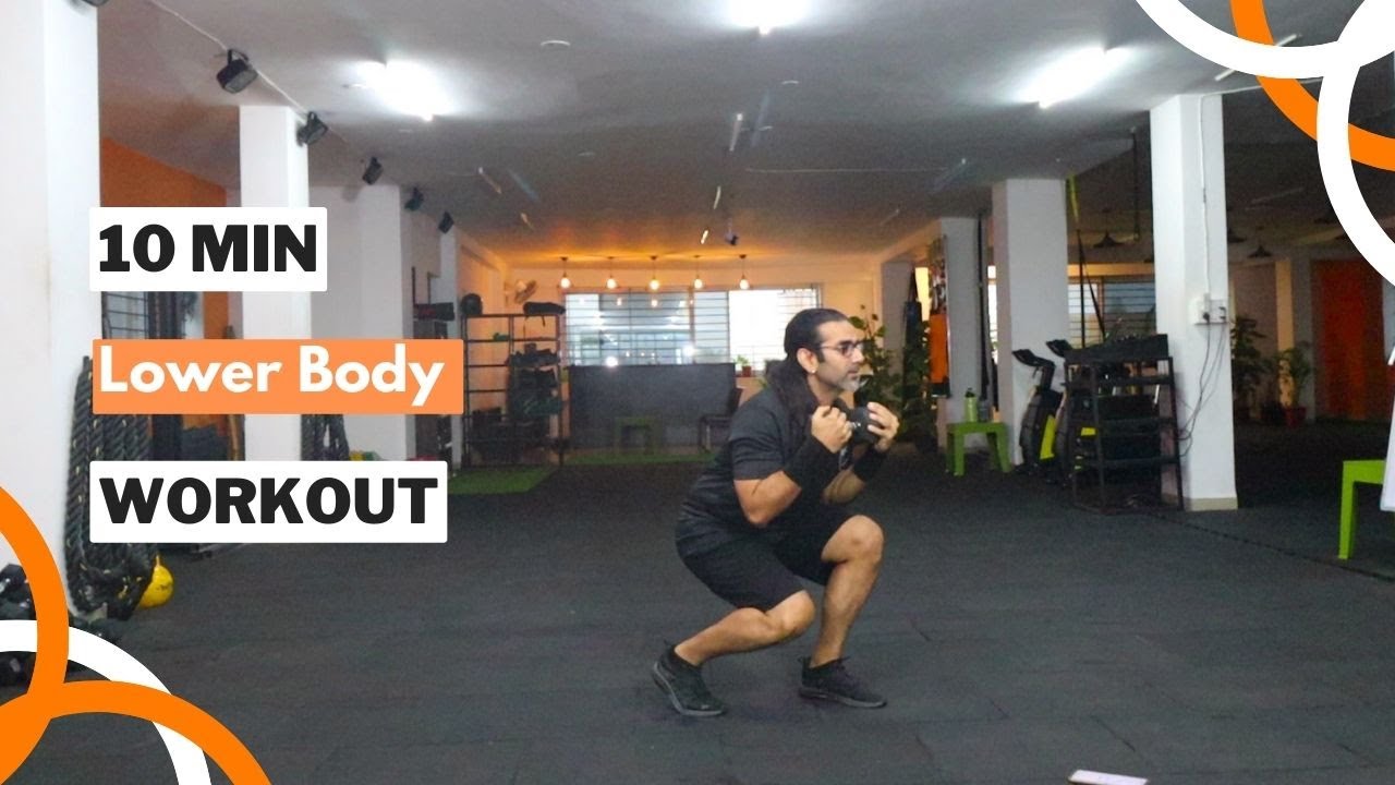 10 Minutes Lower Body Workout || Nikk Fit World || Coach Nikk - YouTube