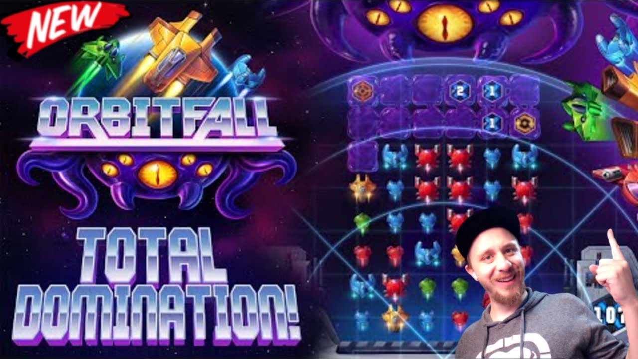 HUGE Win On Newest Elk Gaming Slot Machine Orbit Fall!!! Unique Bonus ...