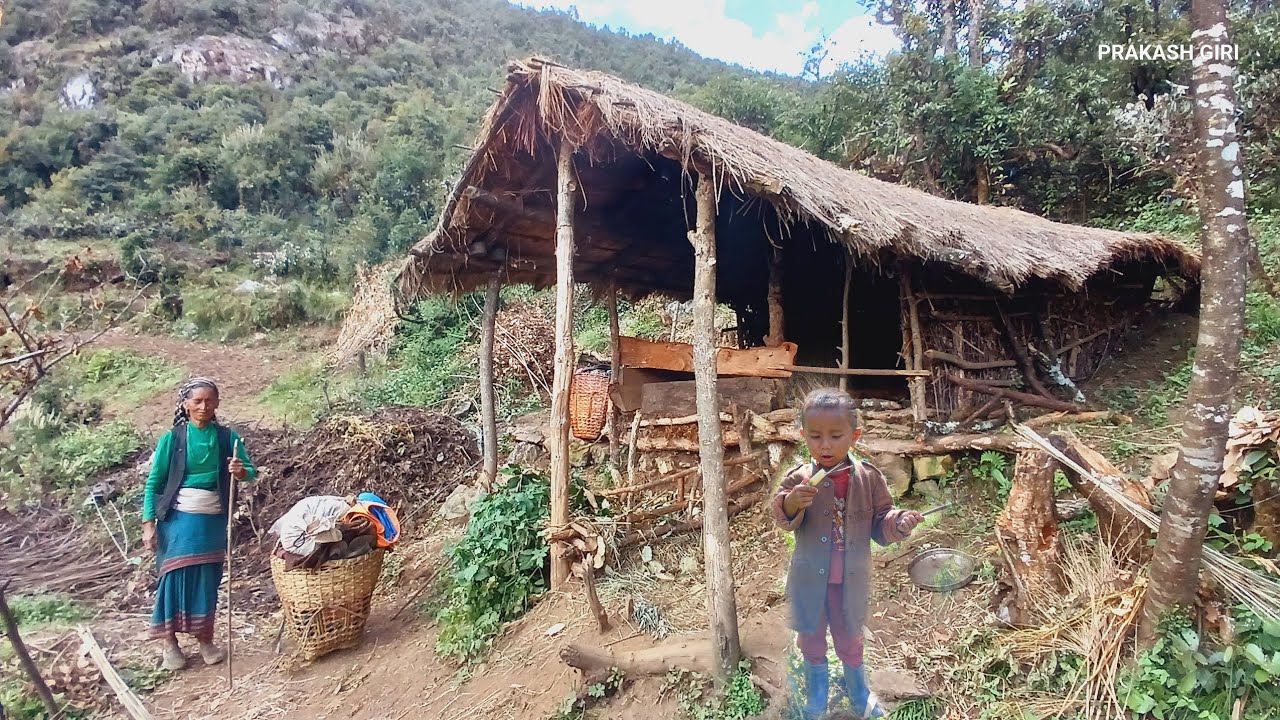 Most Beautiful and peaceful Mountion Himalayan village lifestyle ...