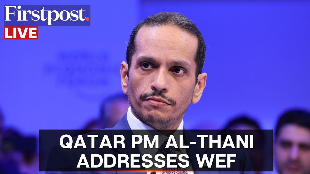 Davos 2024 LIVE: Qatar's PM Sheikh Mohammed bin Abdulrahman Al-Thani Speaks at World Economic ...