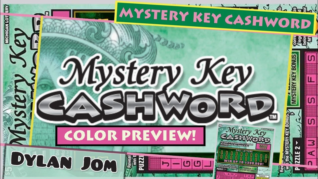 Michigan Lottery- Mystery Key Cashword(COLOR PREVIEW!) - YouTube
