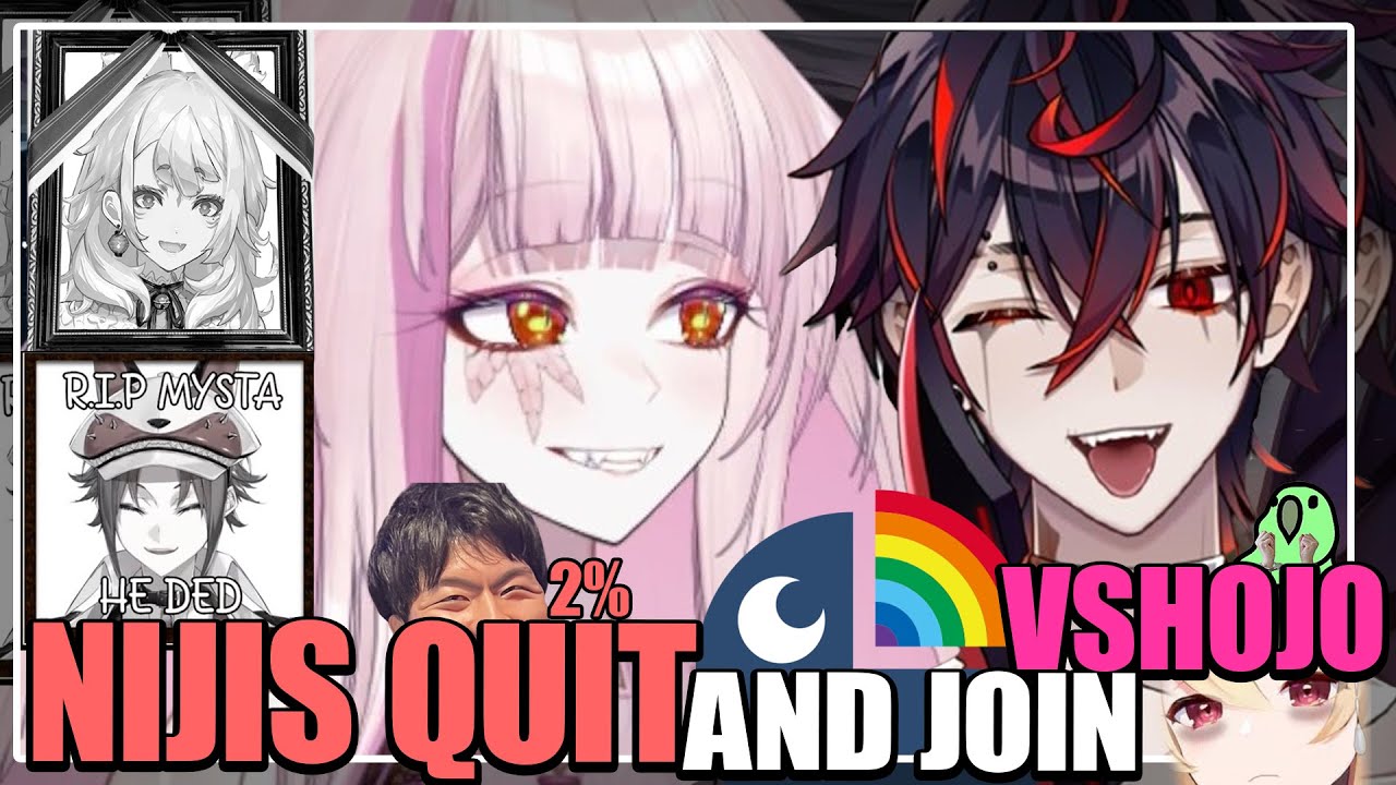 Nijisanji Vtubers QUIT And Join Vshojo Instead - YouTube