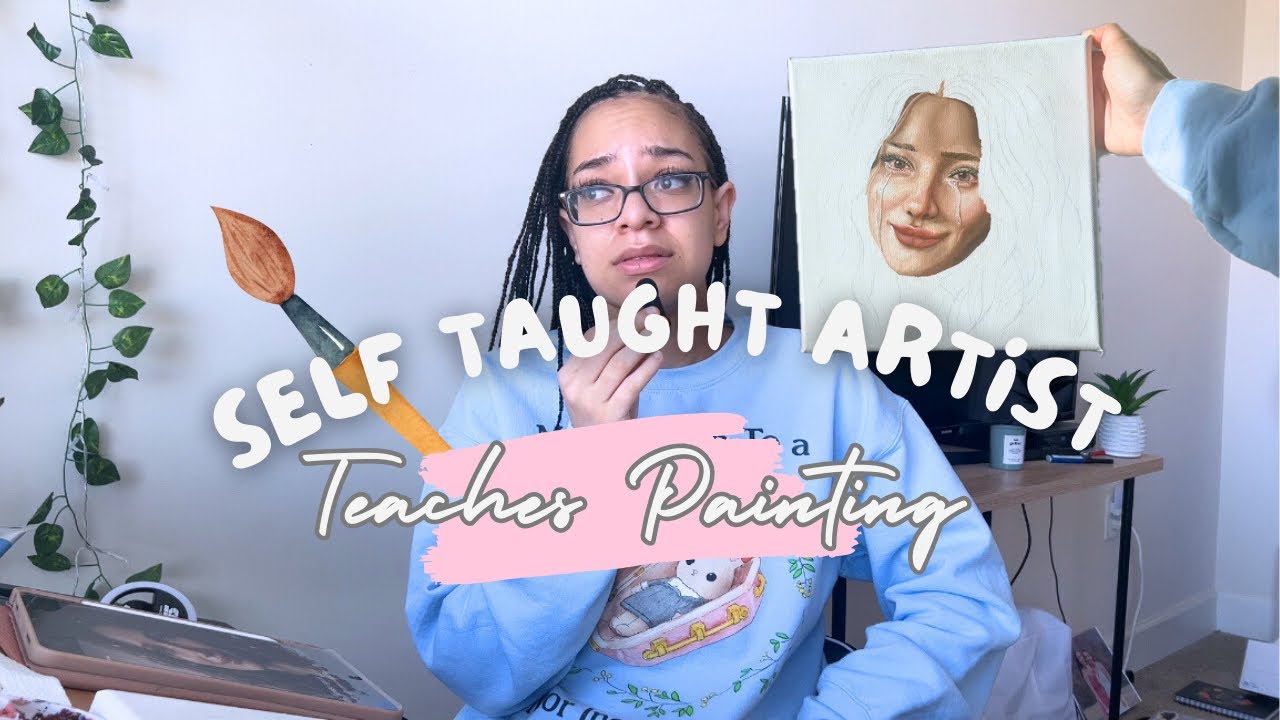 Self-Taught Artist Teaches Oil Portrait Painting - YouTube