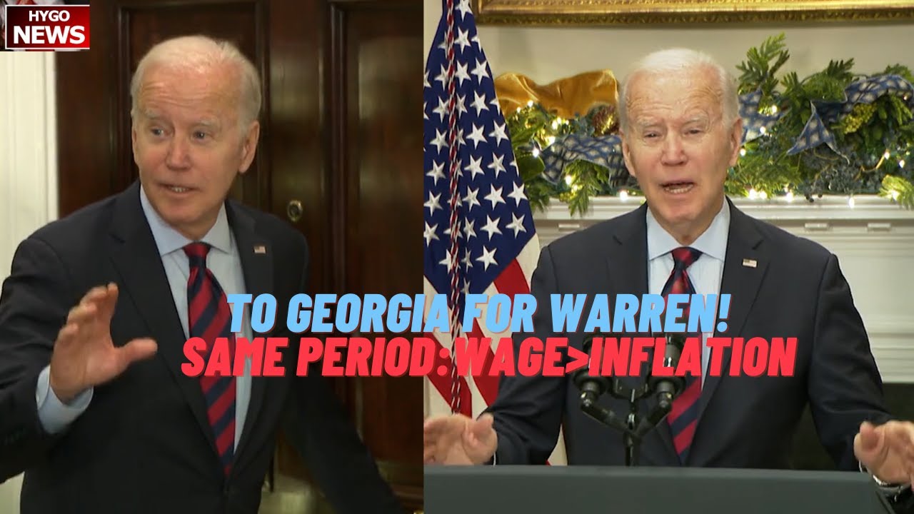 Biden: I’m going to Georgia to help Warren! Gas prices down, same ...