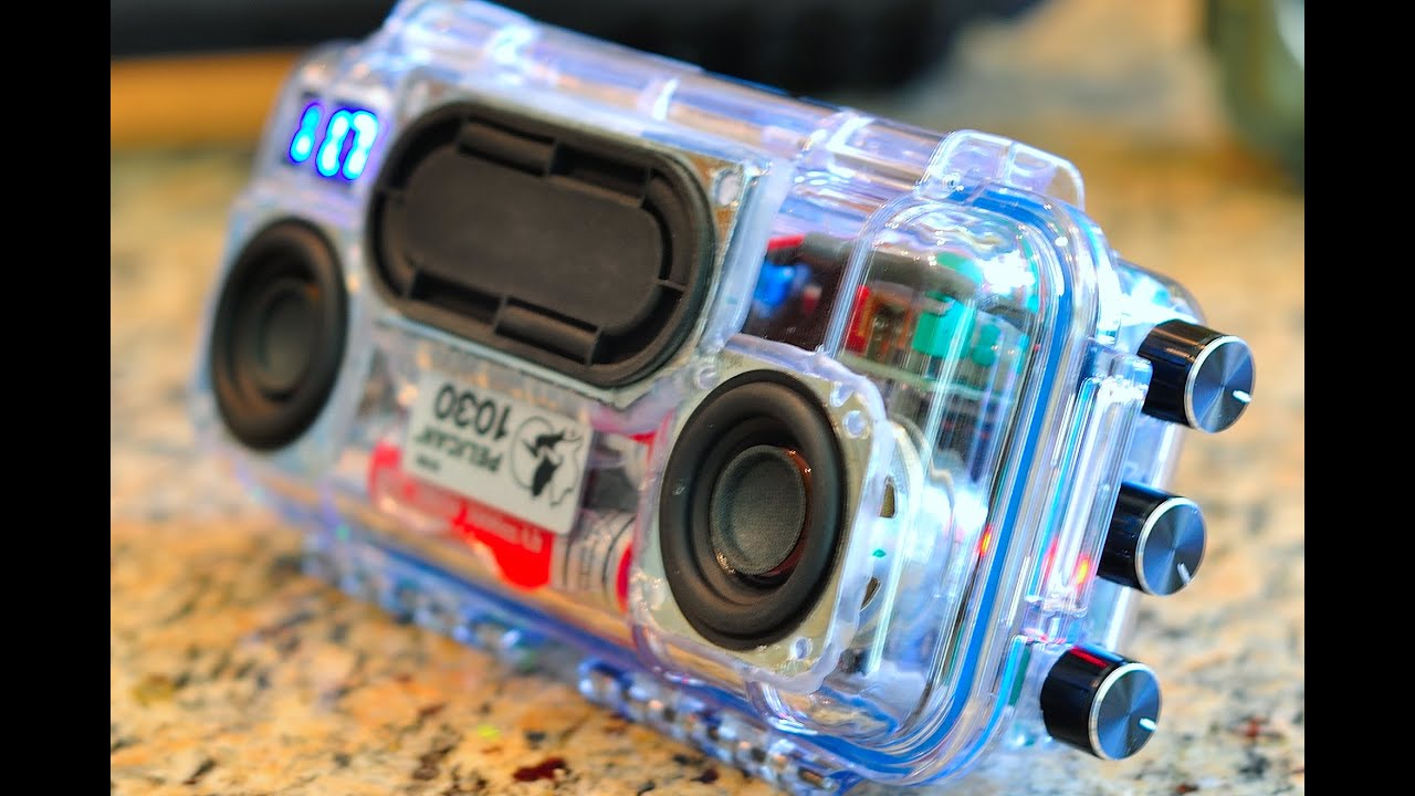 DIY Pelican 1030 Bose SoundLink Mini Replica BoomBox (build tutorial ...