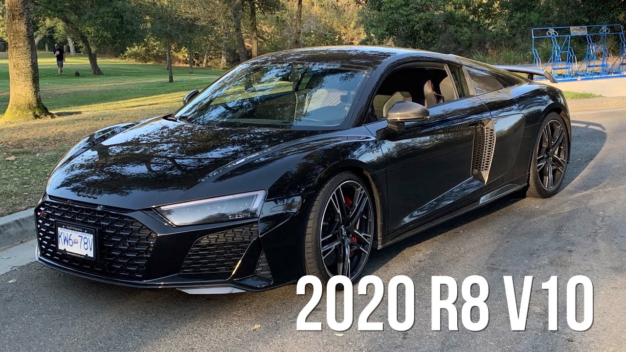 A Test Drive In The 2020 Audi R8 V10 - YouTube