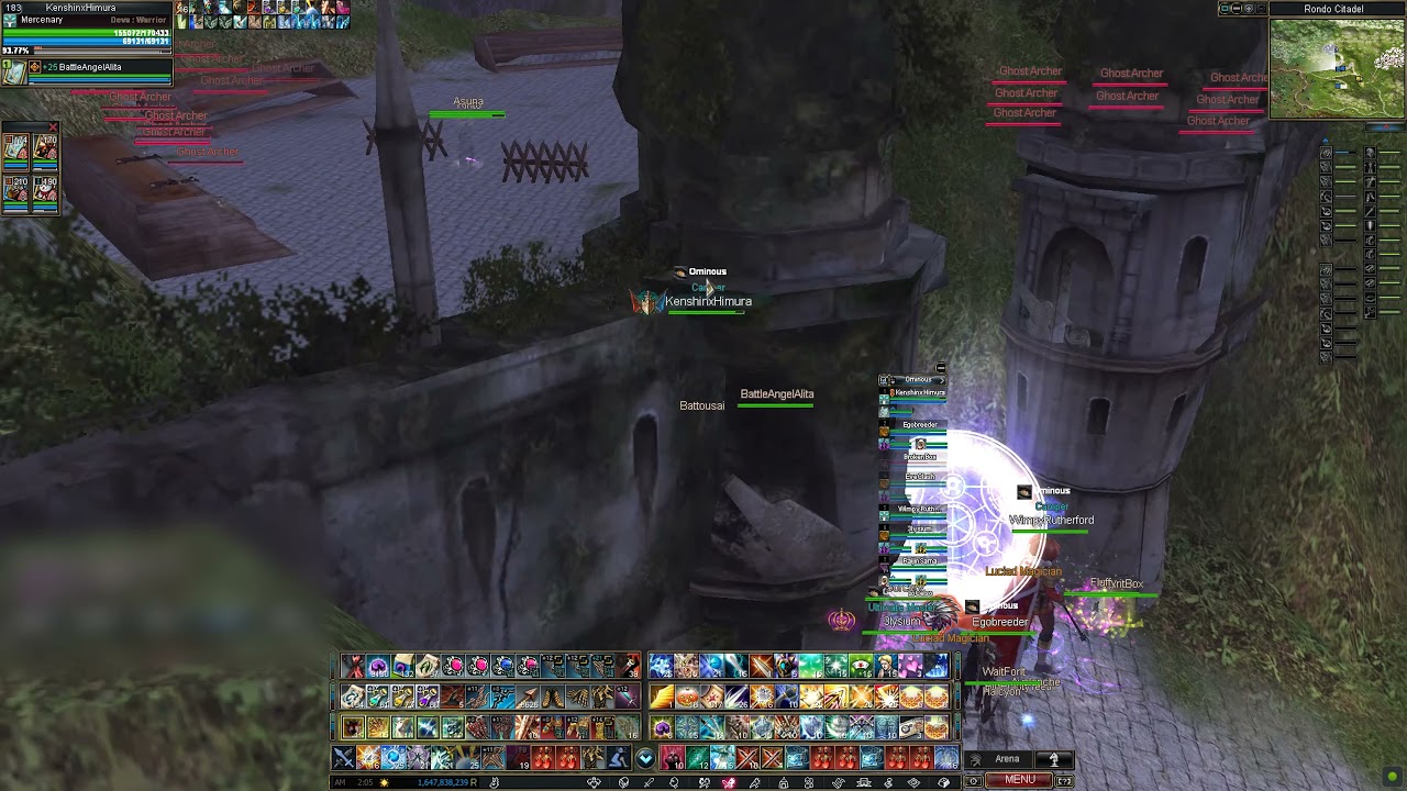 Rappelz // Ominous Guild // Rondo Citadel Siege // October - 16 // (8: ...