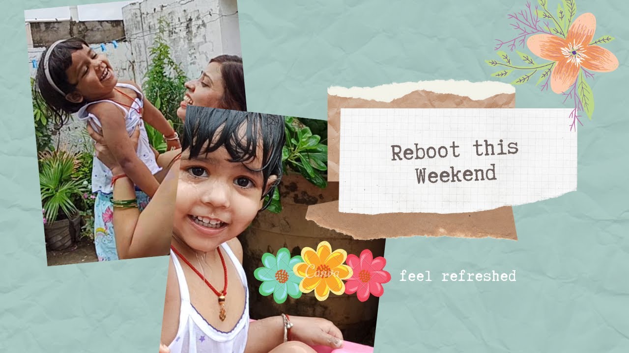 Bathing My Baby Girl in the Rain 🌧️ | Cutest Baby Rain Bath Ever! 💖 ...