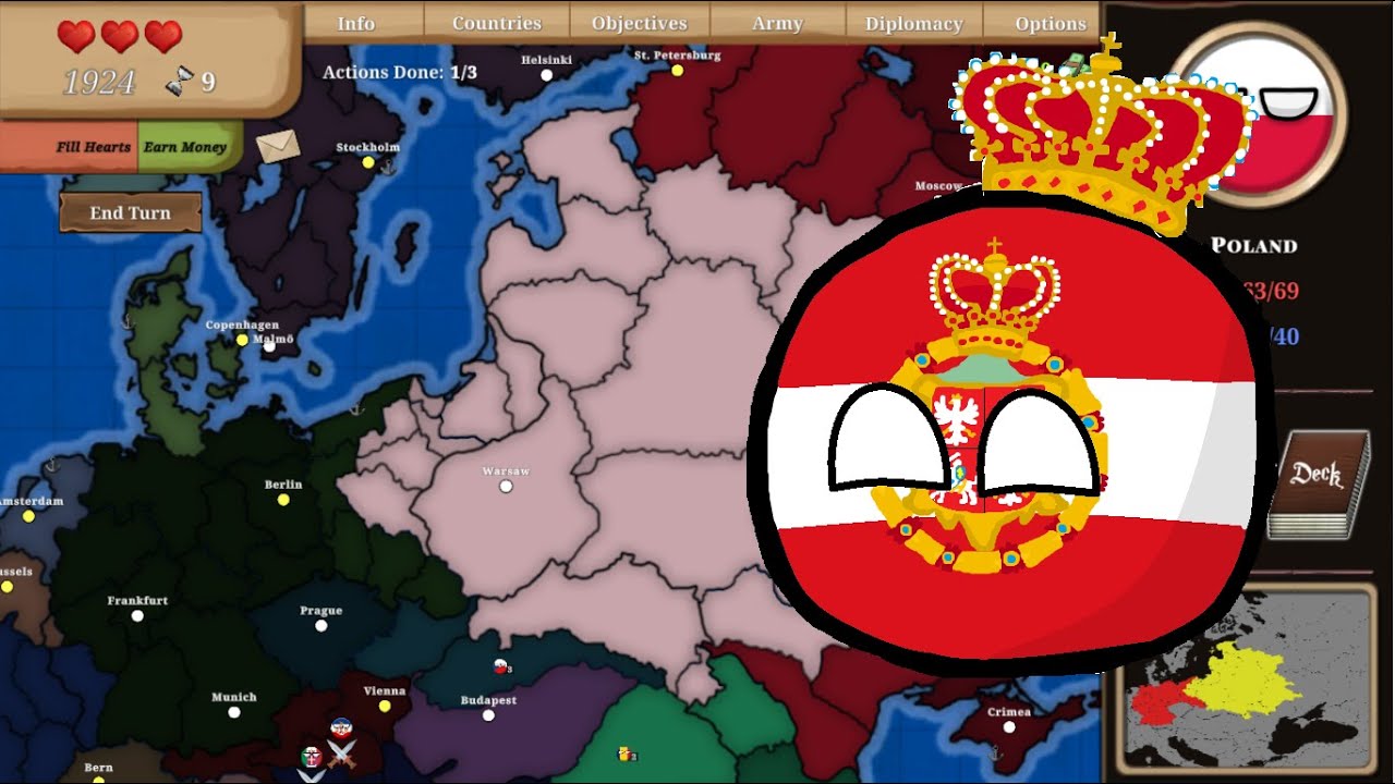 Formando Polonia Lithuania en Countryball Europe 1890 - YouTube