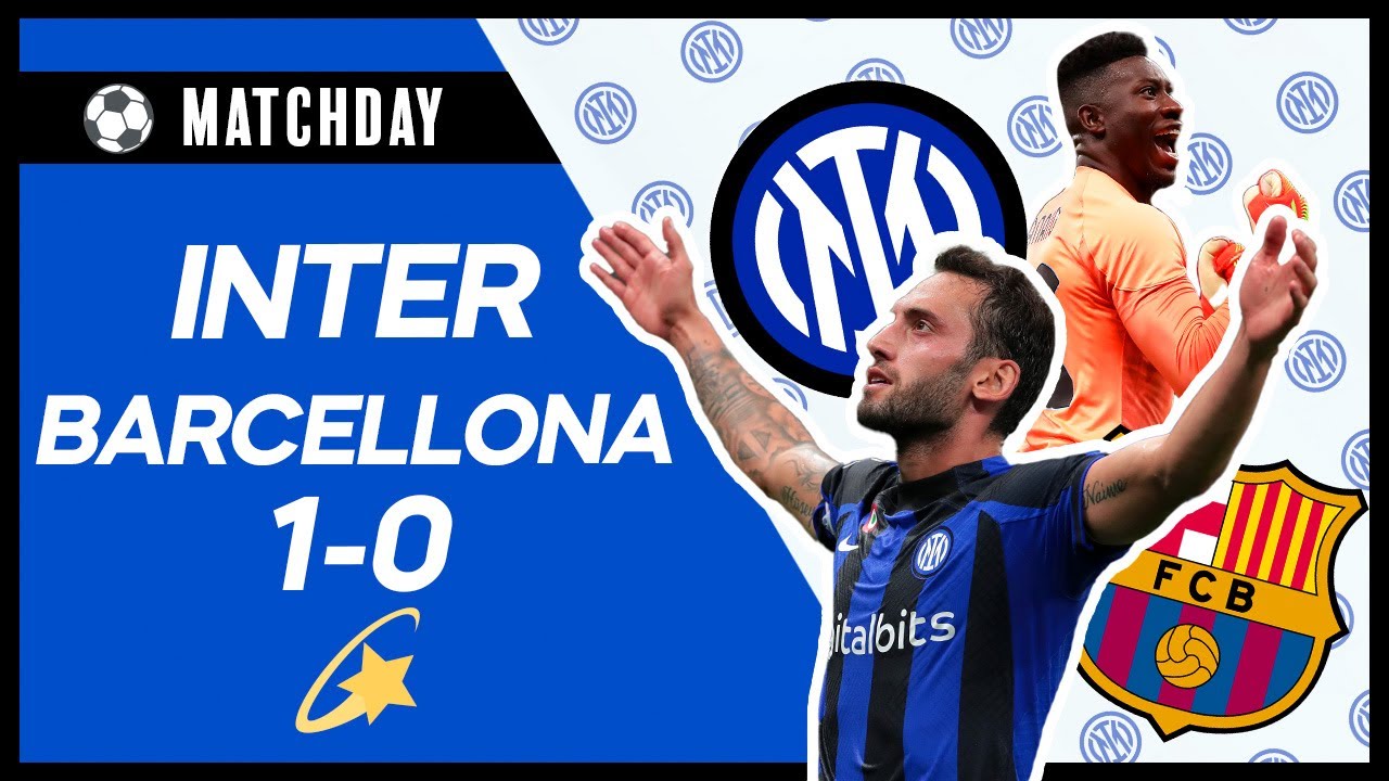 INTER-BARCELLONA 1-0: Siamo VIVI, GRAZIE INTER! - YouTube