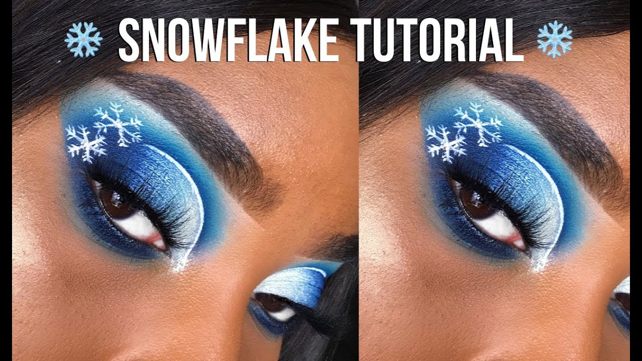 Snowflake Eye Makeup