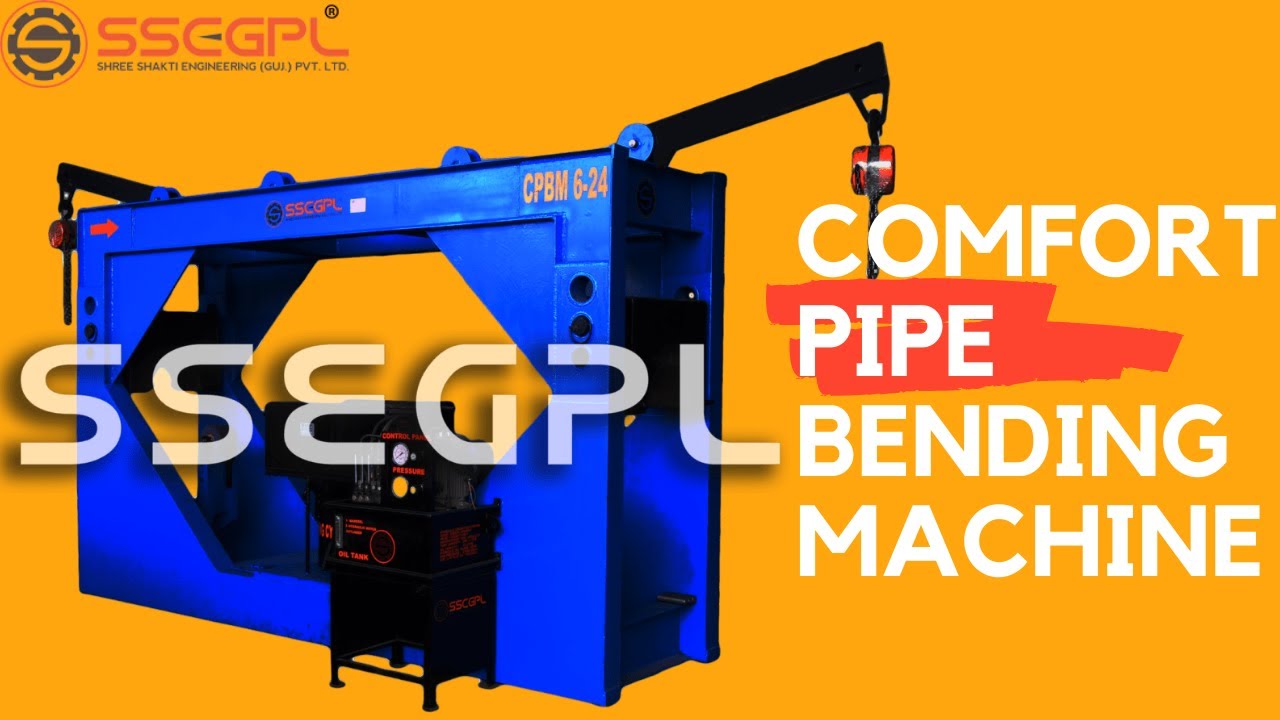 COMFORT PIPE BENDING MACHINE | For bending of pipes of different ...
