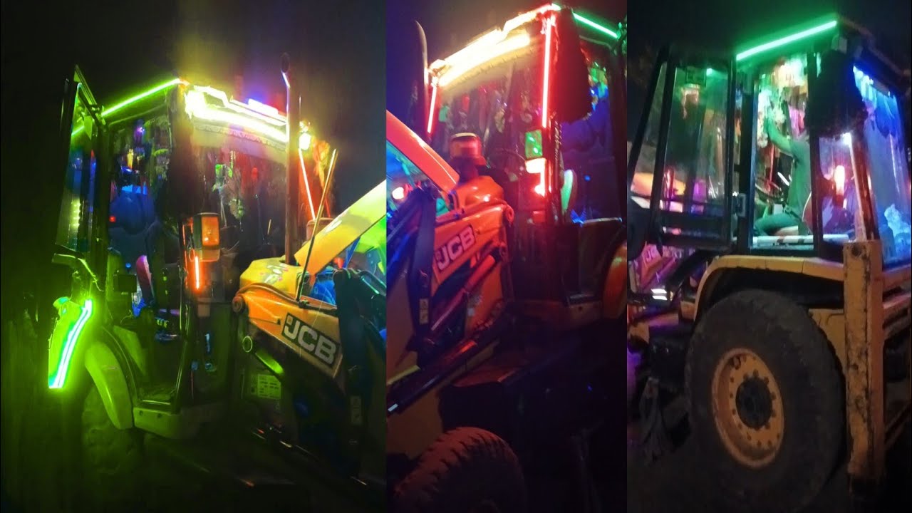 💥New Jcb 3dx light Modified 2024 New system wiring - YouTube
