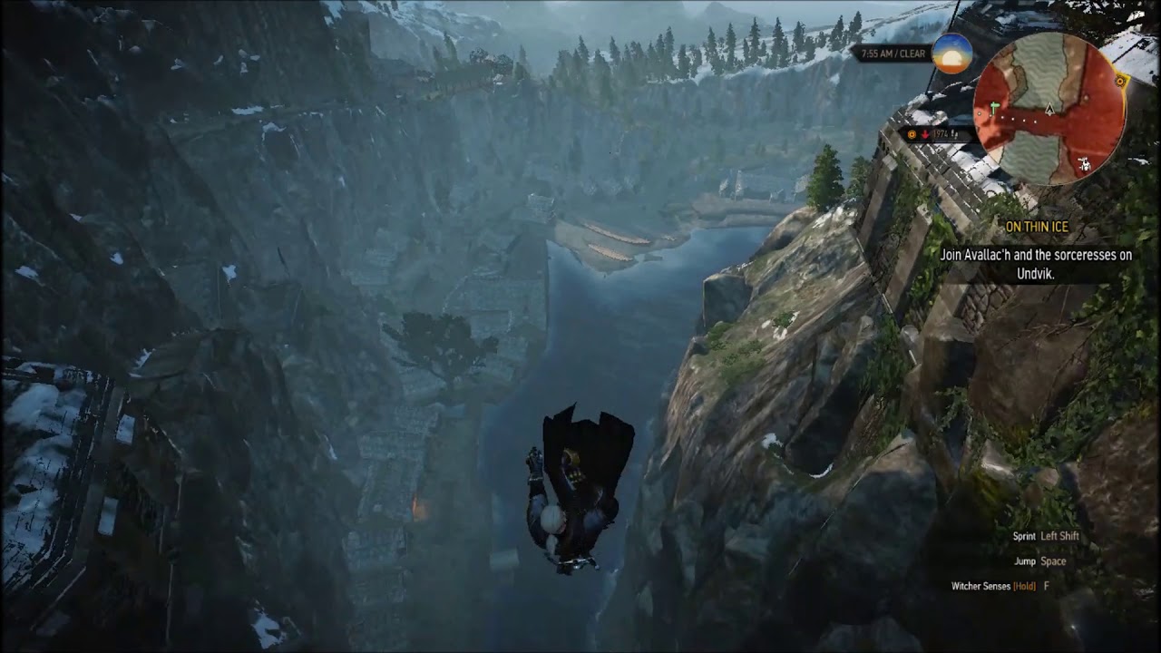 When you don't wana take the stairs or fast travel! - Witcher 3: Wild ...