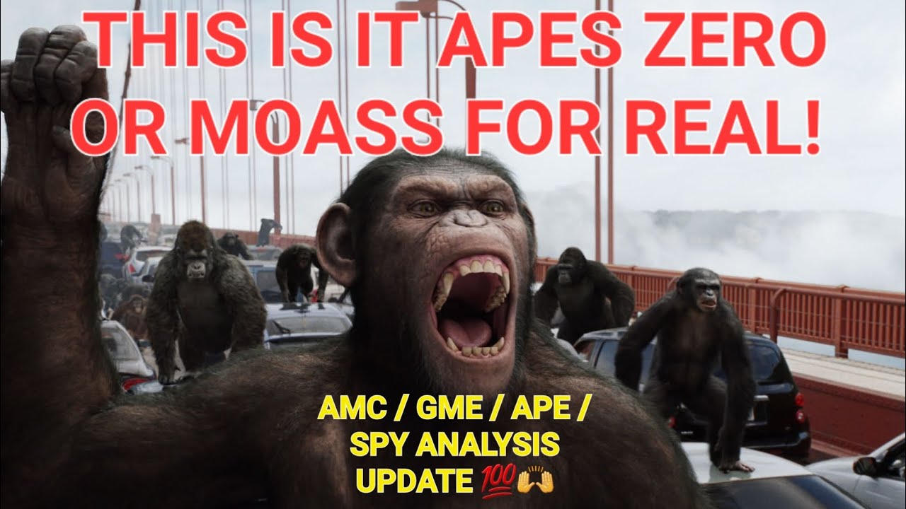 This Is It APES Zero Or MOASS FOR Real! "AMC / APE / GME / SPY Analysis ...