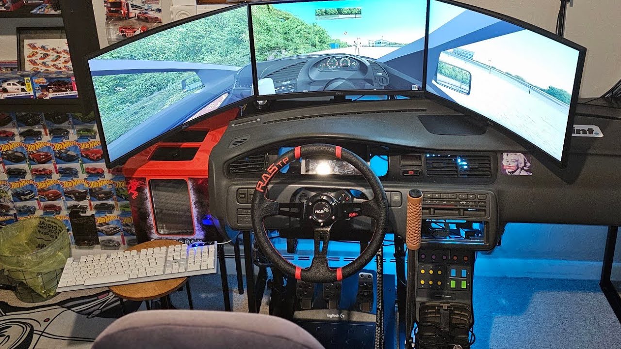 The Ultimate Drift Sim Setup - YouTube