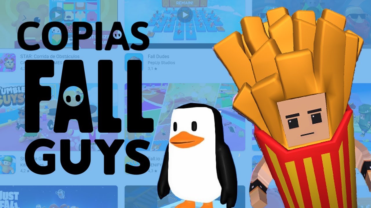 FALL GUYS ainda tem clones pra CELULAR kkkkkkkkkkk - YouTube