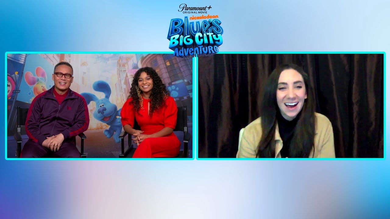 BD Wong and Brianna Bryan (Rainbow Puppy) Discuss the New Blue's Clues ...