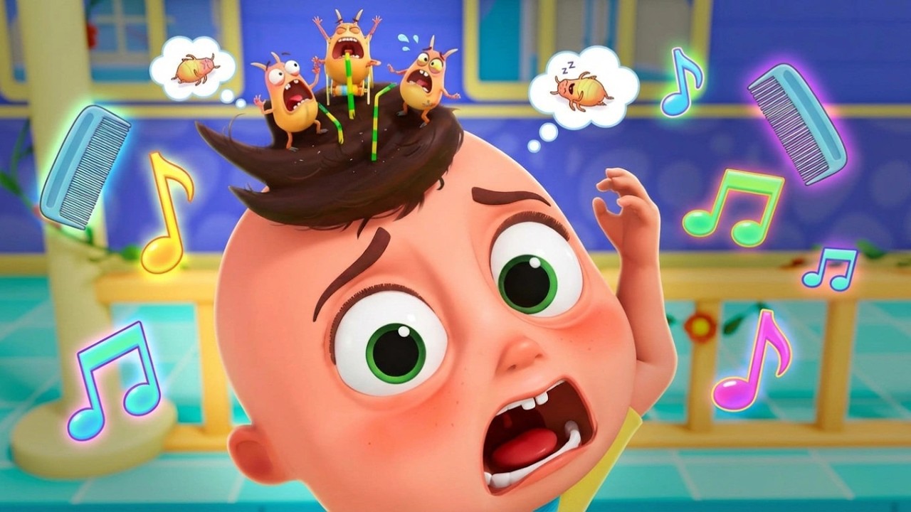 Bit Şarkısı 🕷️ Kafam Neden Kaşınıyor? | Eğlenceli ve Eğitici Çocuk ...