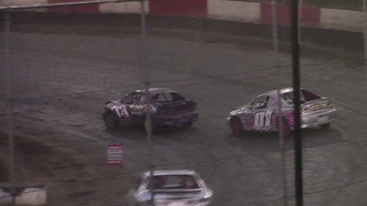 6-8-19 Peoria Speedway Hornet Feature - YouTube