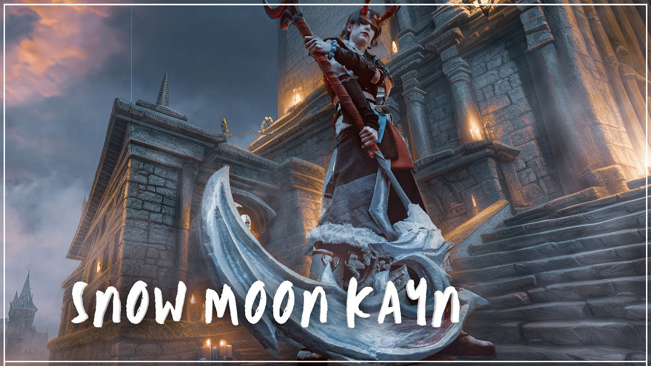 Snow Moon KAYN - Cosplay Tutorial League of legends - YouTube