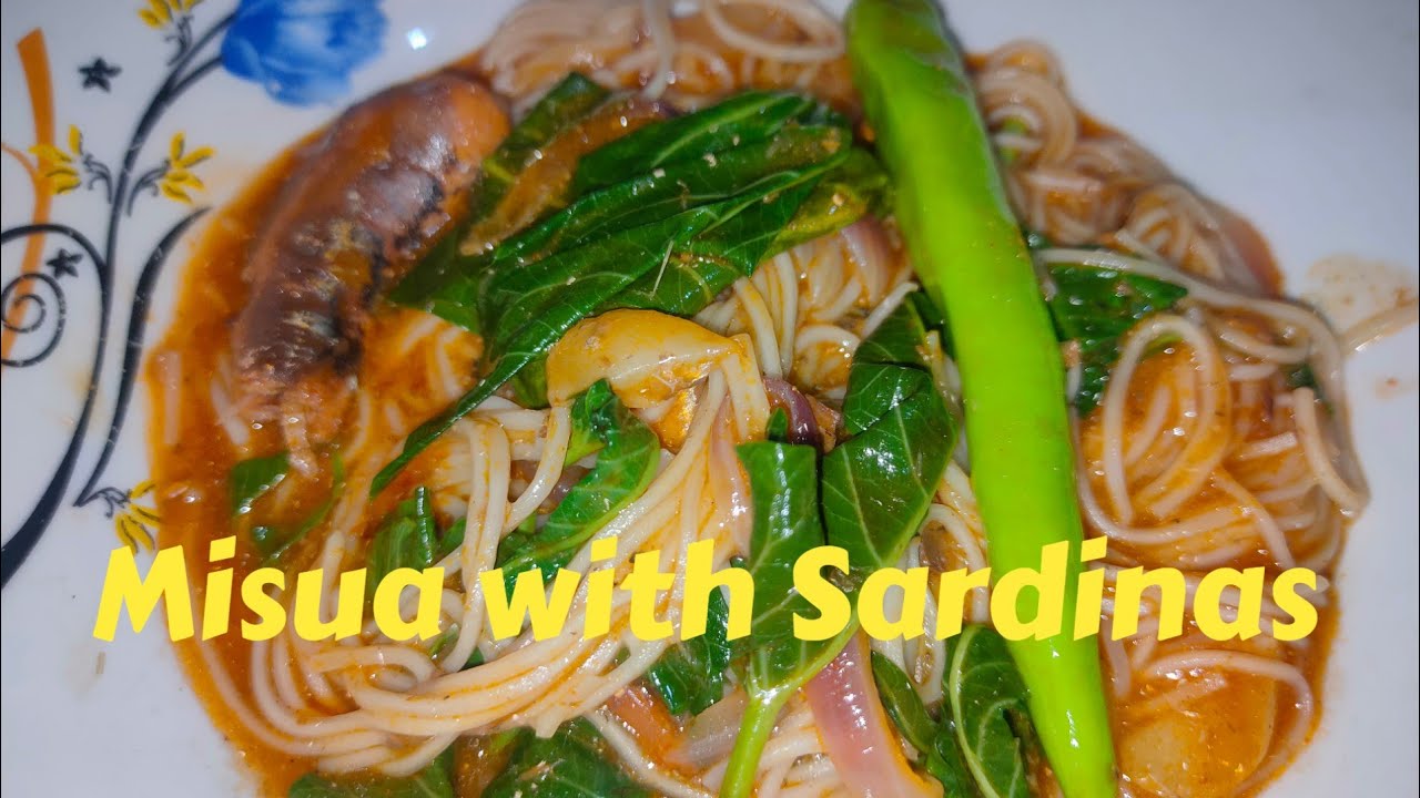 Misua with Sardinas Recipe 🤤 - YouTube