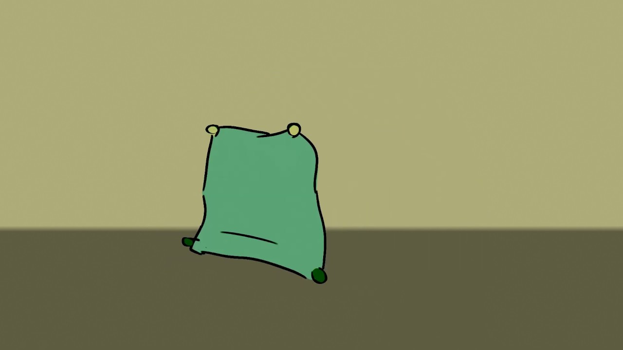 Animation practice- pillow - YouTube