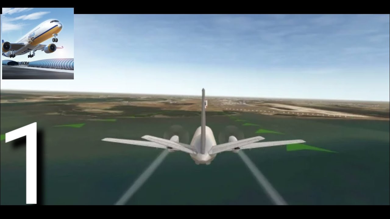 Airline commander: flight -gamaplay walkthrough part 1 (iOS, Android ...