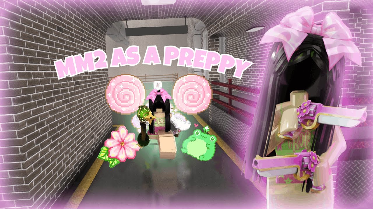 Playing MM2 as a PREPPY! (All Wins Montage) - YouTube