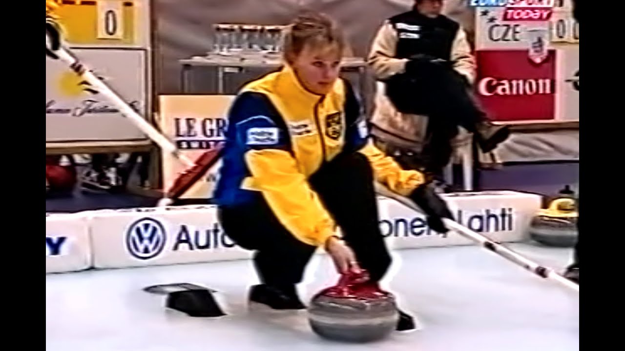 2001 European Women's Curling Championship Final - Norberg vs Bidstrup ...