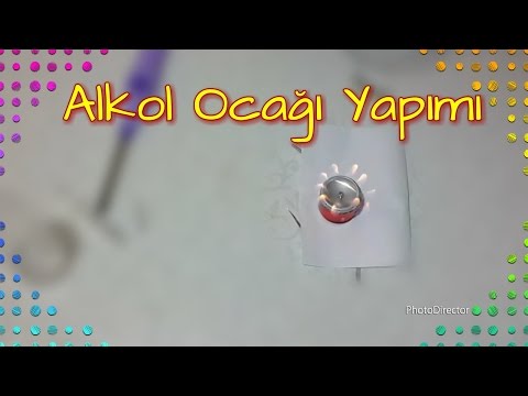 Alkol ocağı yapımı (Kamp Ocağı Yapımı)