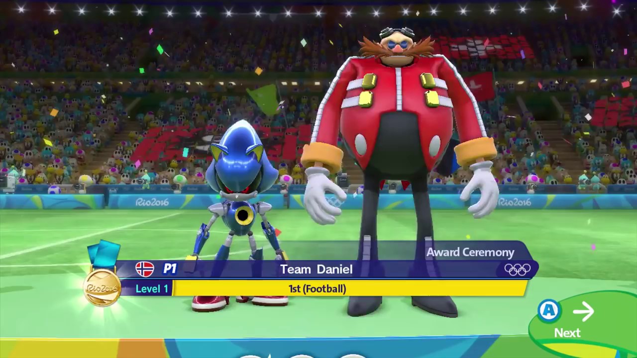 Mario and Sonic at the Rio 2016 Olympic Games All Special Animations ...