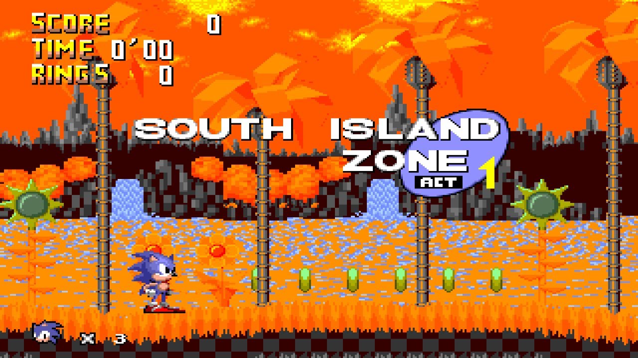 Sonic 1 Time Twister Gameplay - YouTube