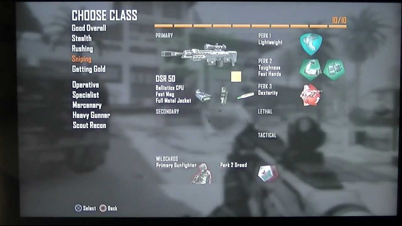 Best Classes in Black Ops 2 - YouTube